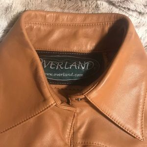 Overland | Jackets & Coats | Overland Lambskin Leather Jacket | Poshmark